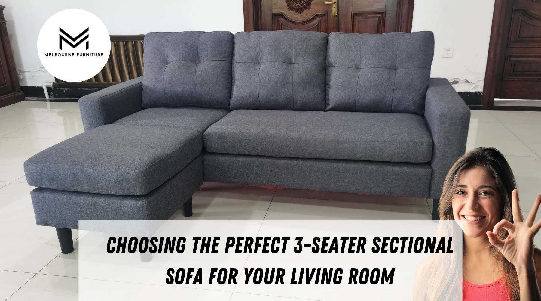 Choosing the Perfect 3-Seater Sectional Sofa for Your Living Room ...